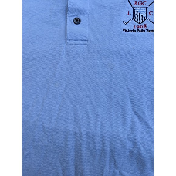 Srixon | Shirts | Srixon Victoria Falls Zambia Blue Golf Polo Sz Xxl ...